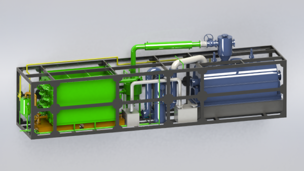 Model F series waste engine oil distillation plant-Huayin Group