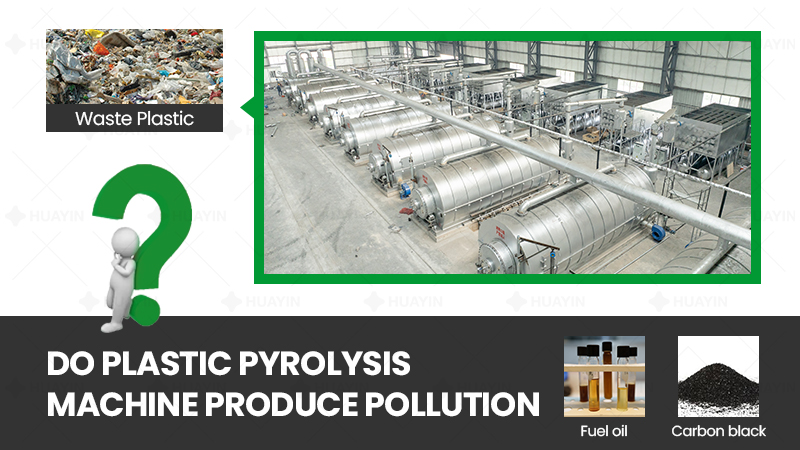 Does plastic pyrolysis plant produce pollution? - Huayin Renewable Energy